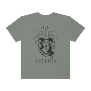 Artemis Shirt Artemis Goddess Mythology Shirt Greek Mythology Shirt ...