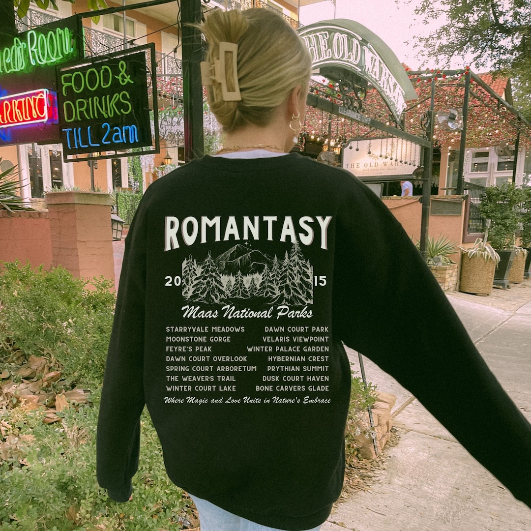Romantasy ACOTAR Sweatshirt Velaris Sweatshirt Acotar Merch SJM Merch ...