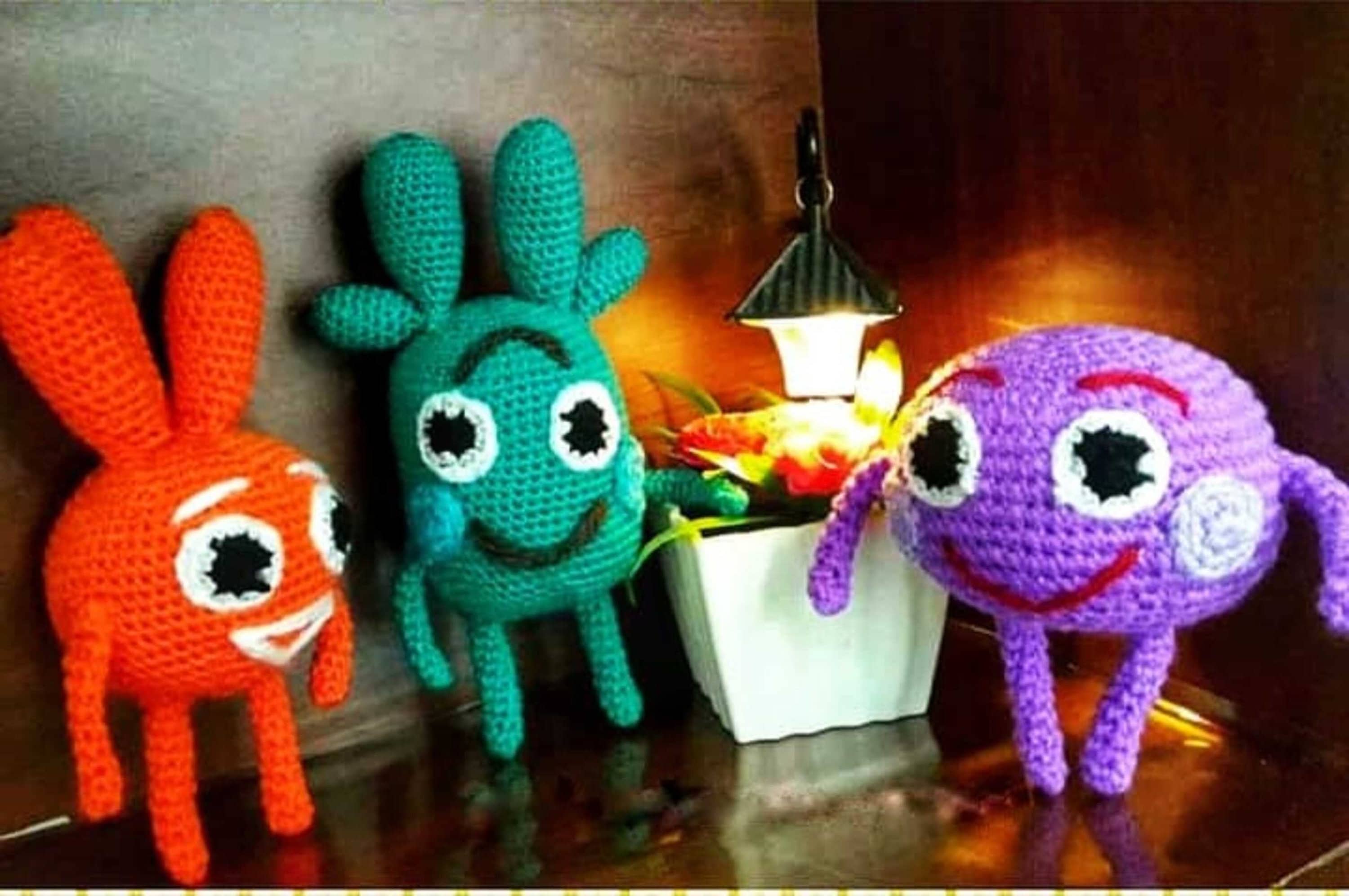 The Bumble Nums Crochet, Humble, Grumble, Stumble, Super Simple Gift ...