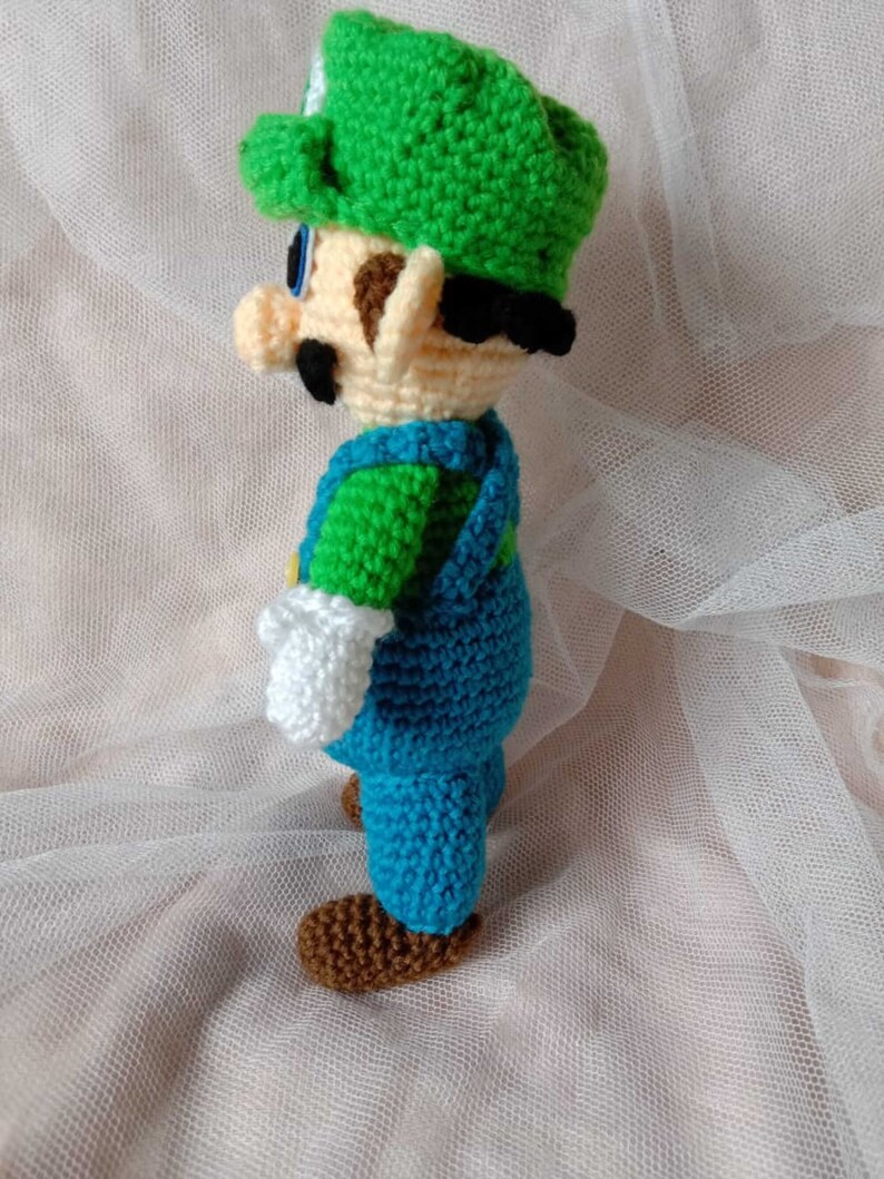 Super Mario and Luigi Crochet Mario Brothers Amigurumi - Etsy