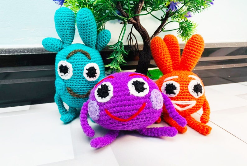 The Bumble Nums Crochet, Humble, Grumble, Stumble, Super Simple Gift ...