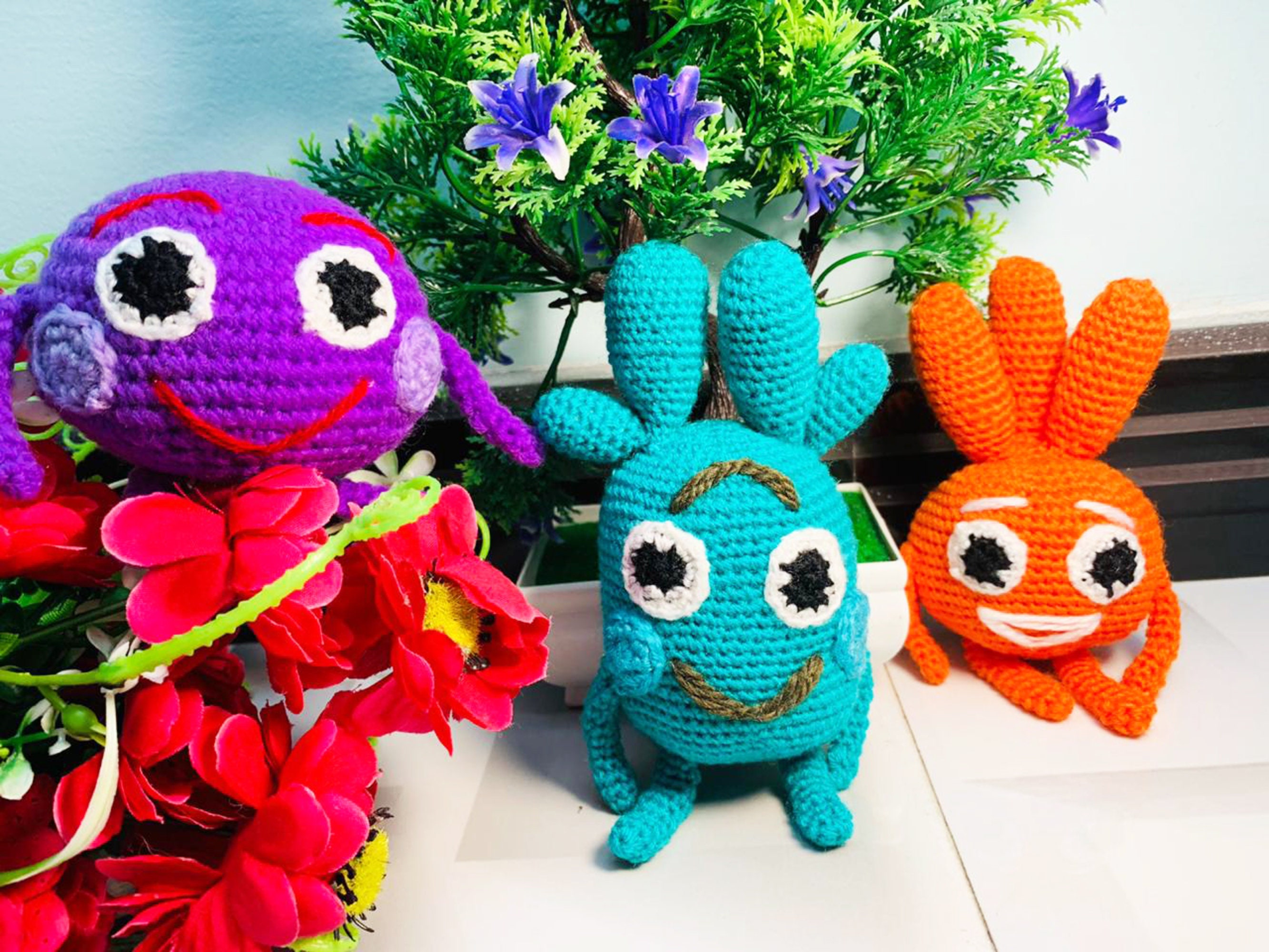 The Bumble Nums Crochet, Humble, Grumble, Stumble, Super Simple Gift ...