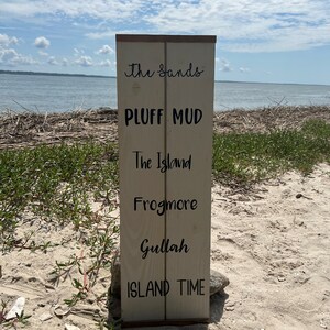 Lowcountry Sign, South Carolina, Local Lingo, Beach Decor, Beaufort ...