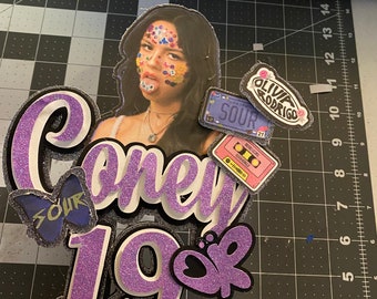 Olivia Rodrigo Cake Topper | Etsy