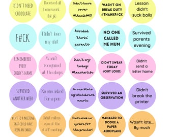 Funny Teacher Stickers | Etsy