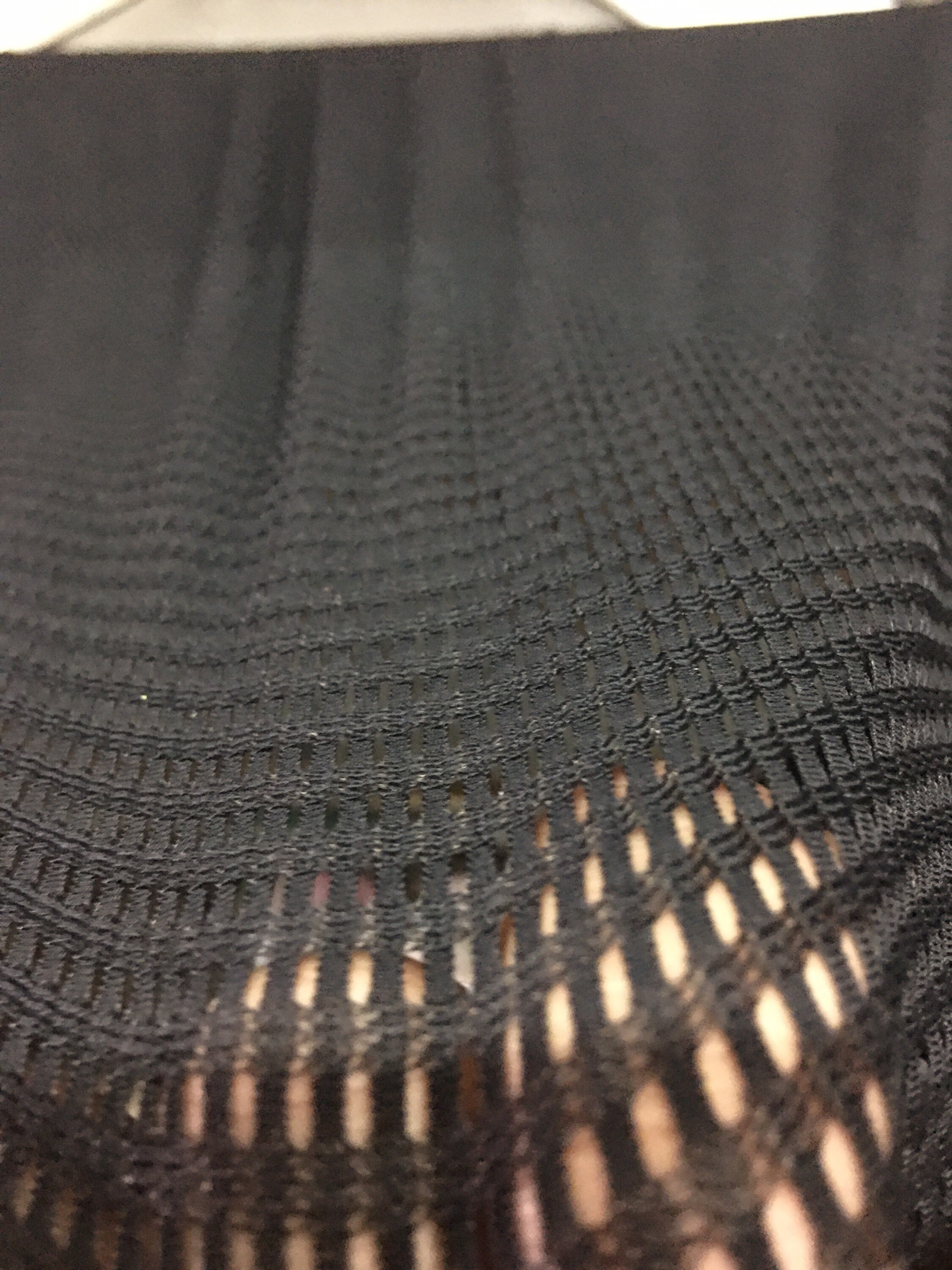 Black Two Way Stretch Polyester Mesh Fabric - Etsy