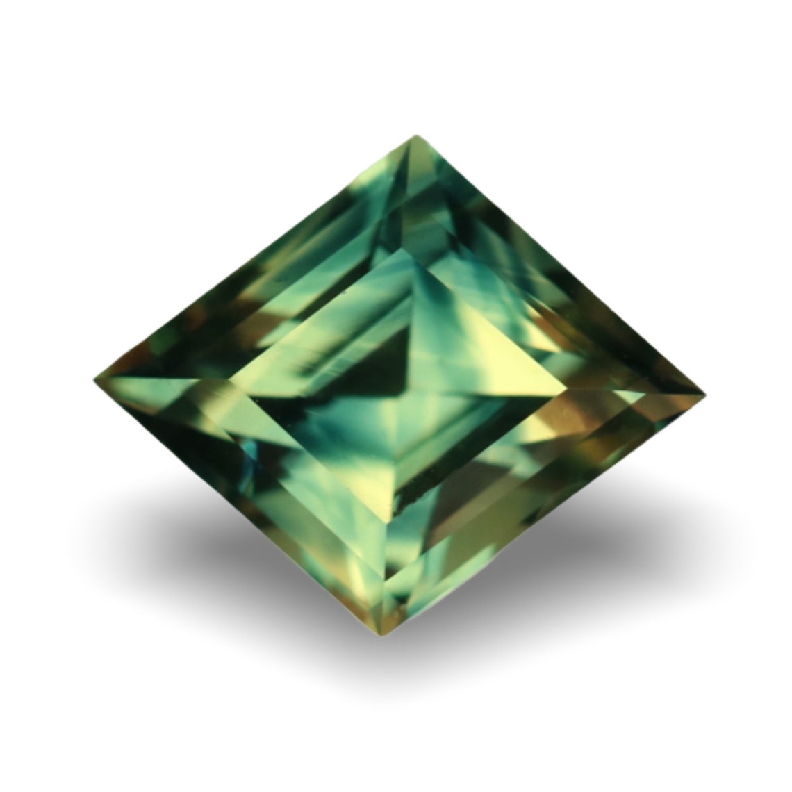 Parti Sapphire 1.23 CT Loose Gemstone Parti Sapphire Rings - Etsy