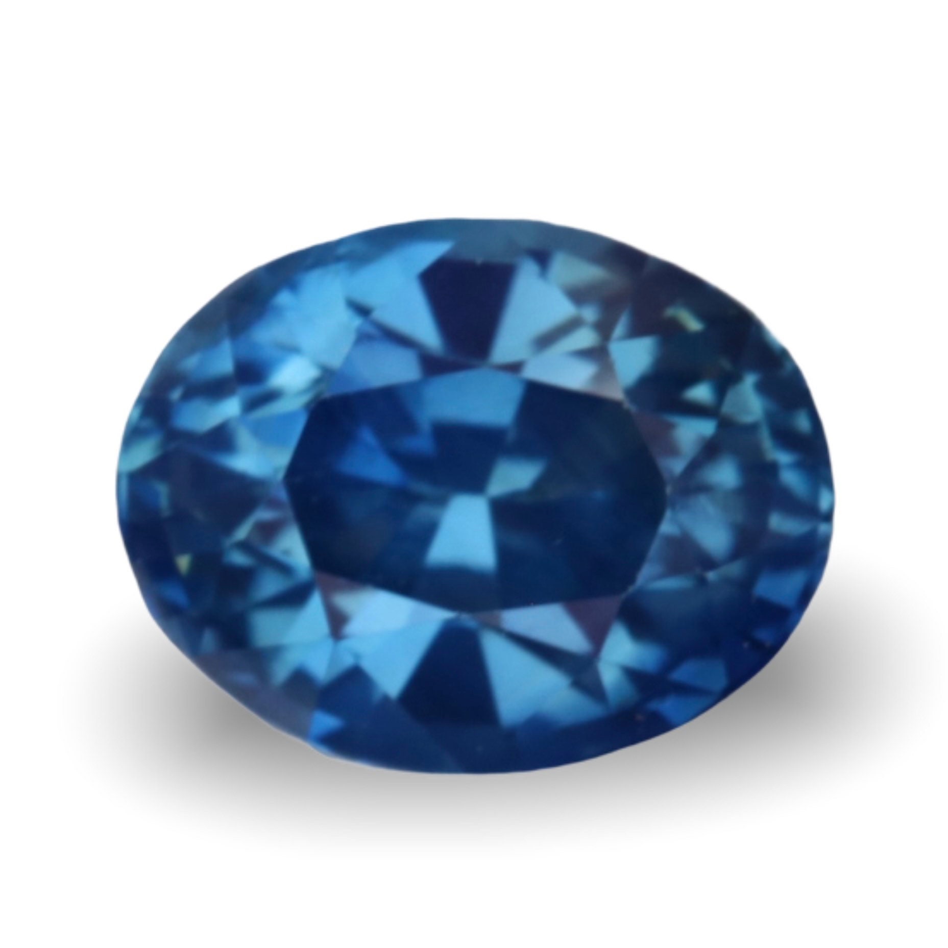 Teal Sapphire 1.29 CT Oval Shape Loose Gemstone Parti - Etsy