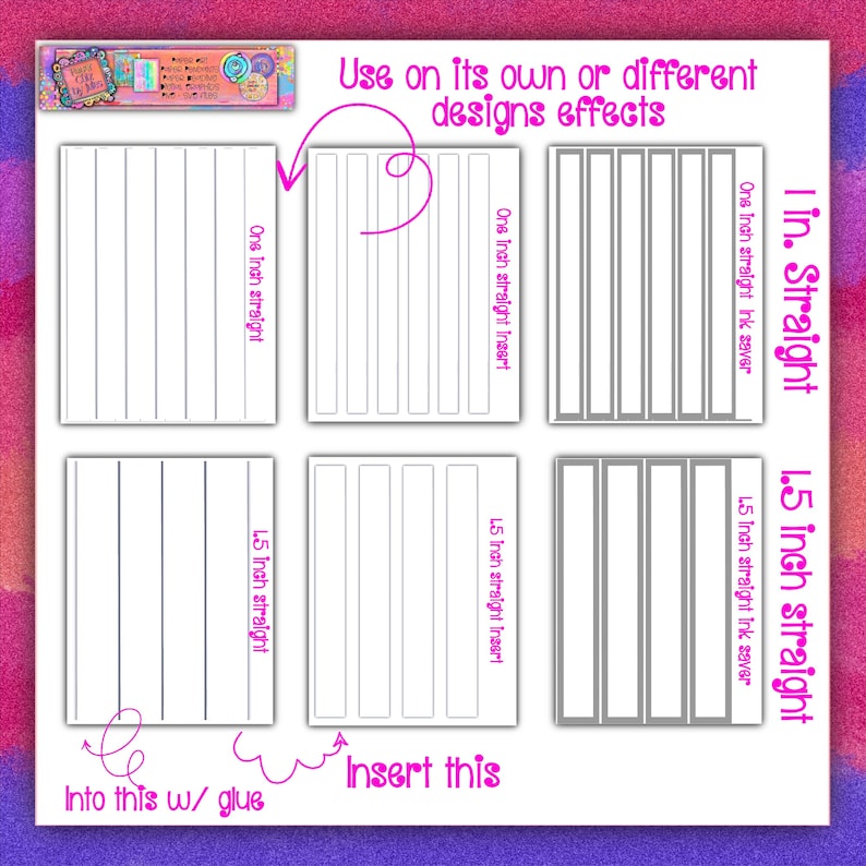 7 Paper Bead Styles JPG Files Create Your Own Paper Beads Outline Ink ...