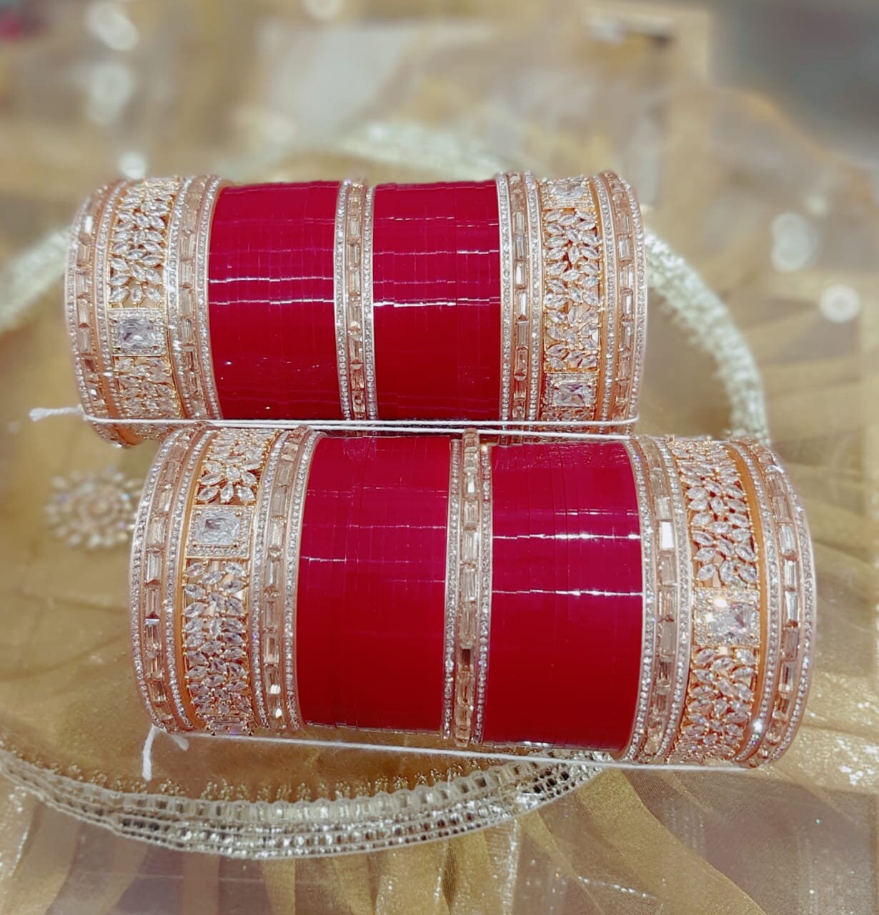Traditional Bridal Chura. Punjabi Traditional Chuda. Wedding - Etsy UK