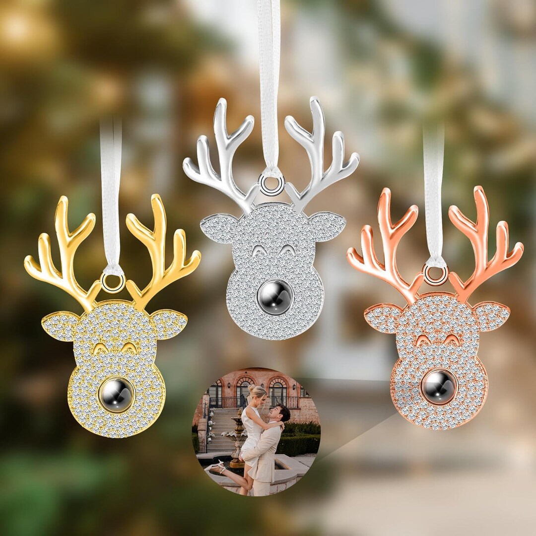 Personalized Family Images Elk Projection Decor, Custom Photo ...