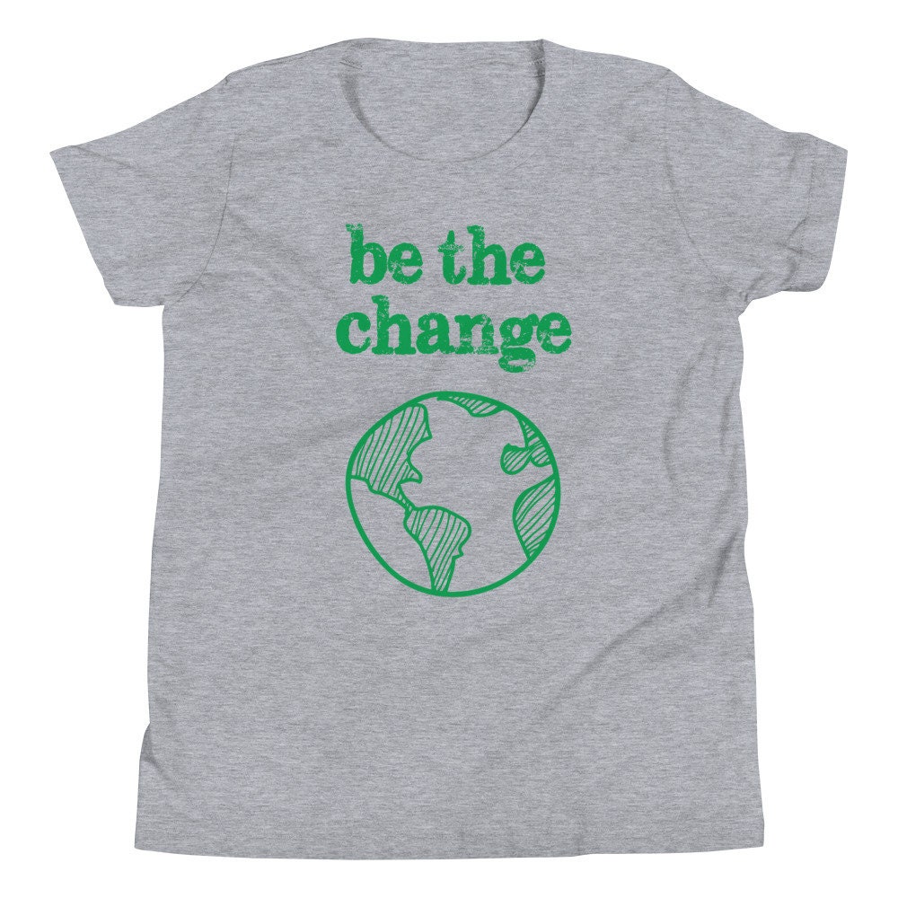 Be the Change Save Our Planet Trendy Climate Change Kids Tshirt - Etsy