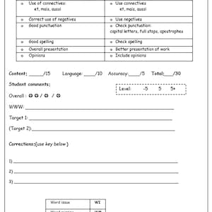 French GCSE/KS3 Revision Booklet - Les Vacances (holidays) With ANSWER ...