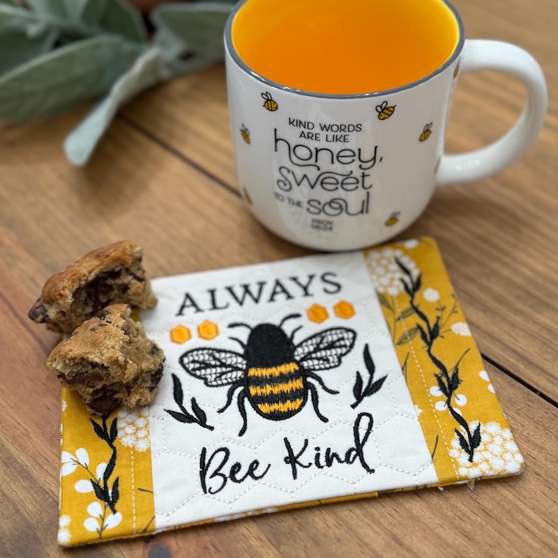 Be Kind Mug Rugs - Etsy