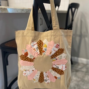 Dresden Plate Tote Bag - Etsy