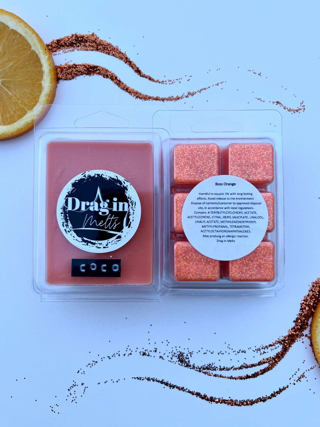 Rupauls Drag Race Inspired Wax Melts Coco Boss Orange - Etsy