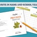 Preschool Report Card Printable Homeschool Report Card Elementary ...