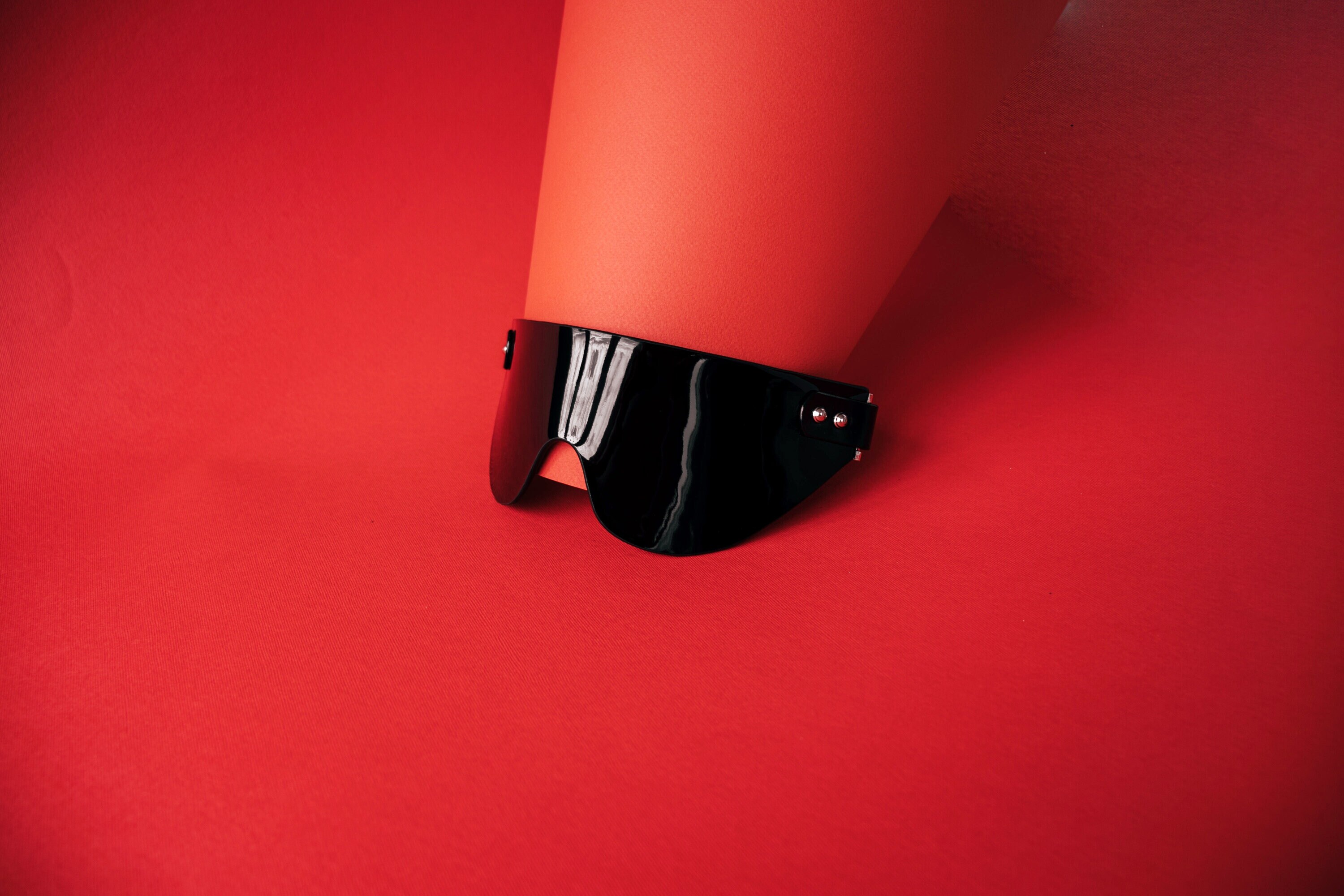 Leather BDSM Mask Submissive Face Mask Fetish Slave Eye - Etsy UK