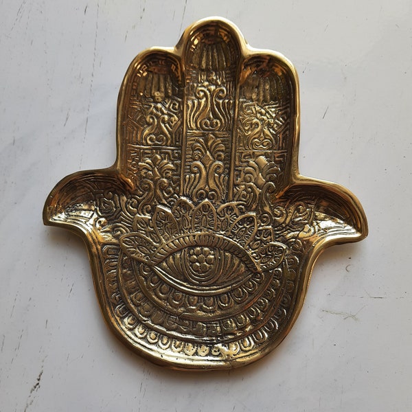 Brass Hand - Etsy