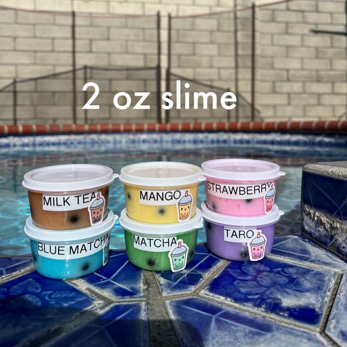 Boba Icee Slimes - Etsy