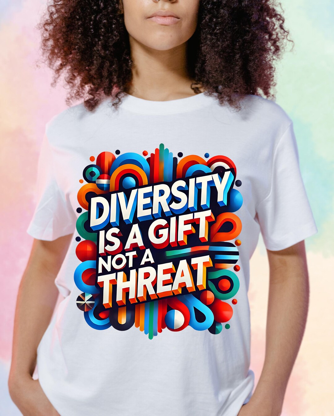 Diversity is a Gift Not a Threat Awareness , DEI Inclusion, Equality ...