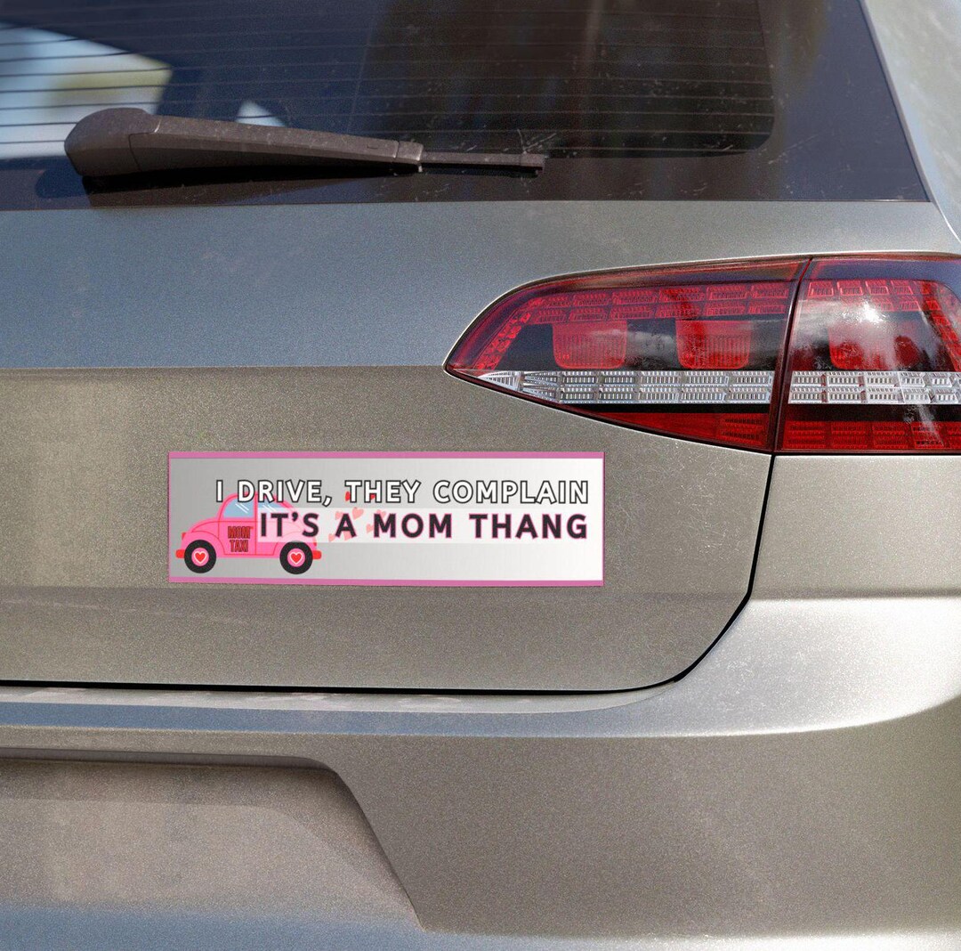 Funny Bumper Magnet & Bumper Sticker Included: Inspirational Car Decal ...