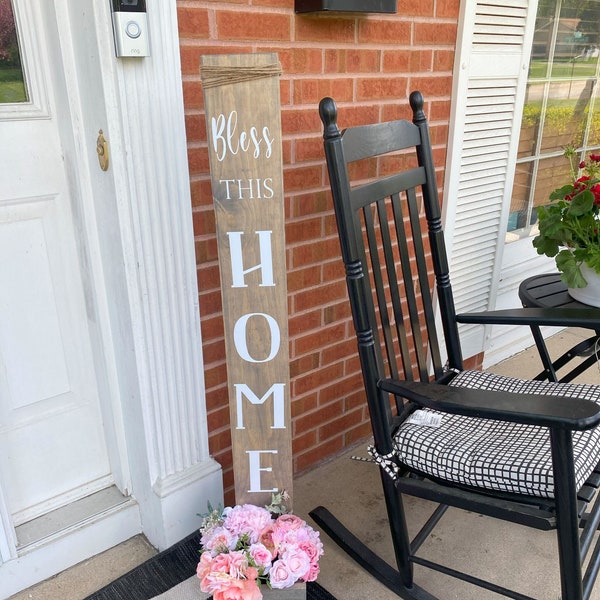 Porch Sign With Planter - Etsy
