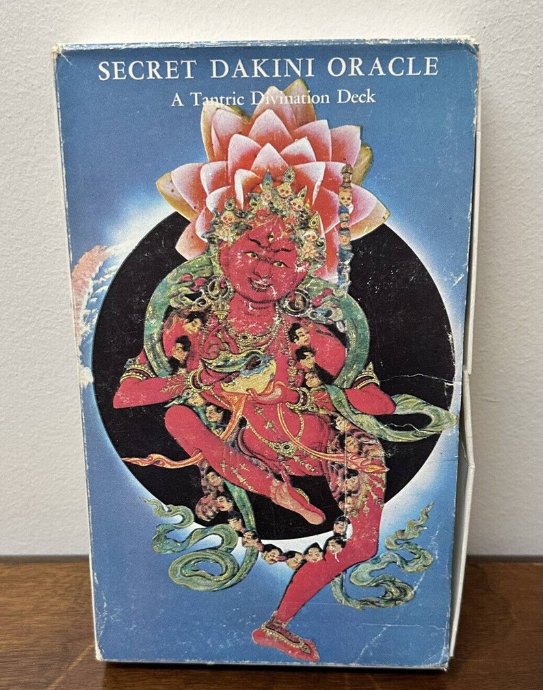 1977 the Secret Dakini Oracle Deck Cards With Instruction Cards & Box ...