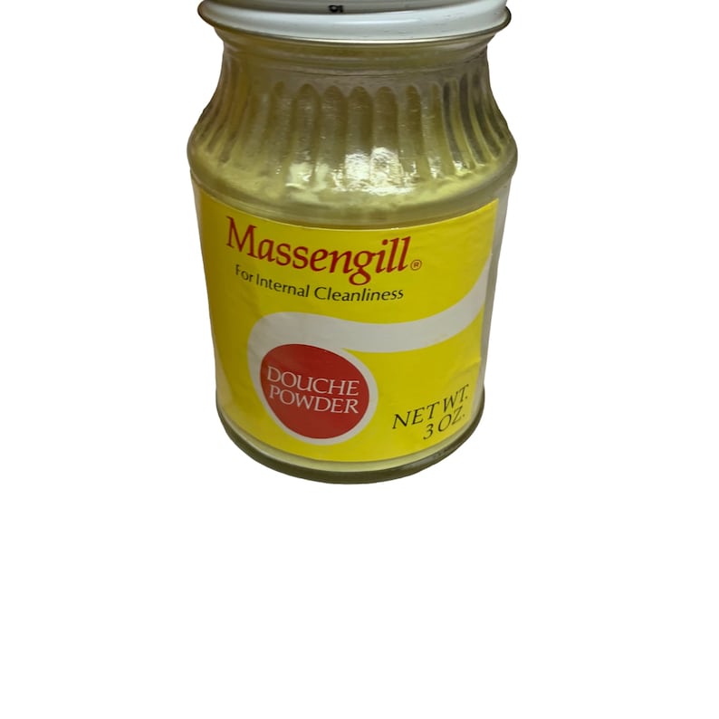 Vintage MASSENGILL Douche Powder Jar in Original Box 3 Oz Prop - Etsy