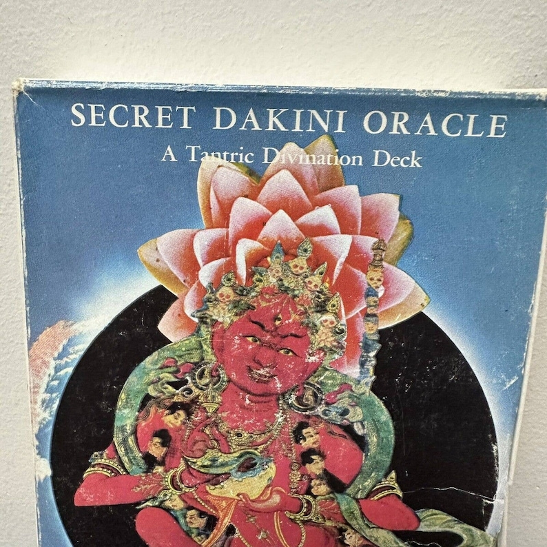 1977 the Secret Dakini Oracle Deck Cards With Instruction Cards & Box ...