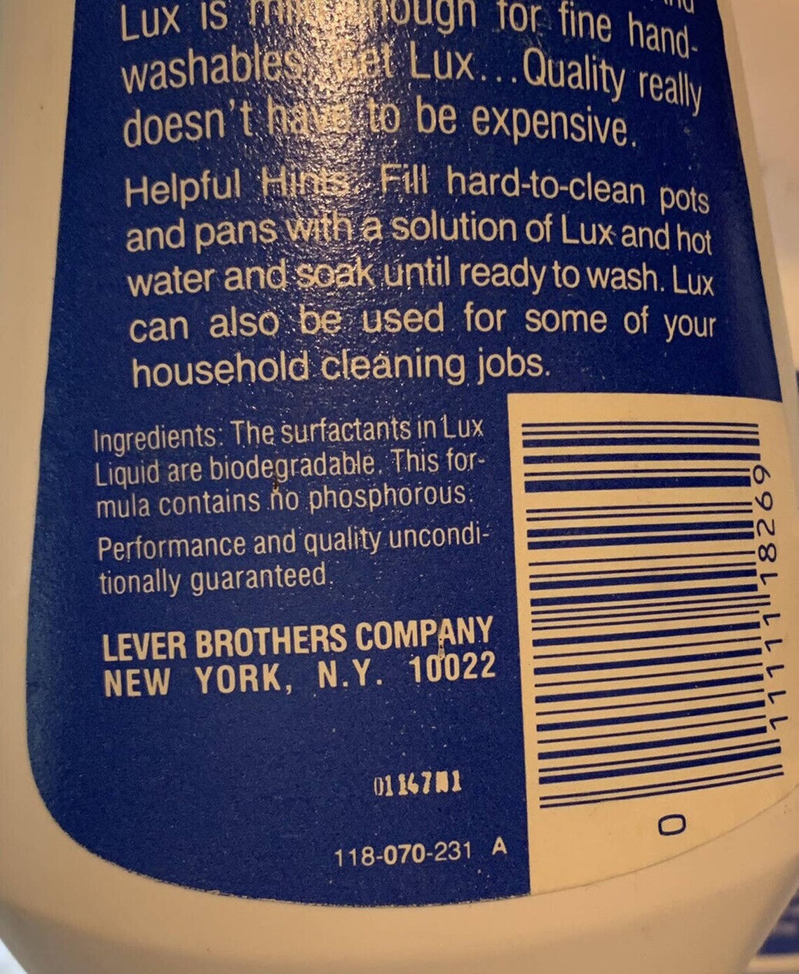 3- Vintage 1980's Lever LUX Mild Dishwashing Liquid Dish Soap 22 Oz ...