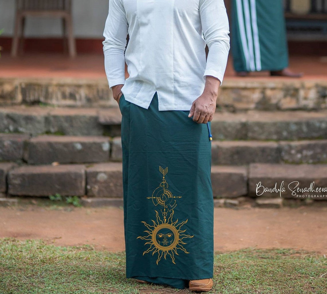 Pocket Sarong 100% Linen Classic Cotton Batik Sarong | Etsy