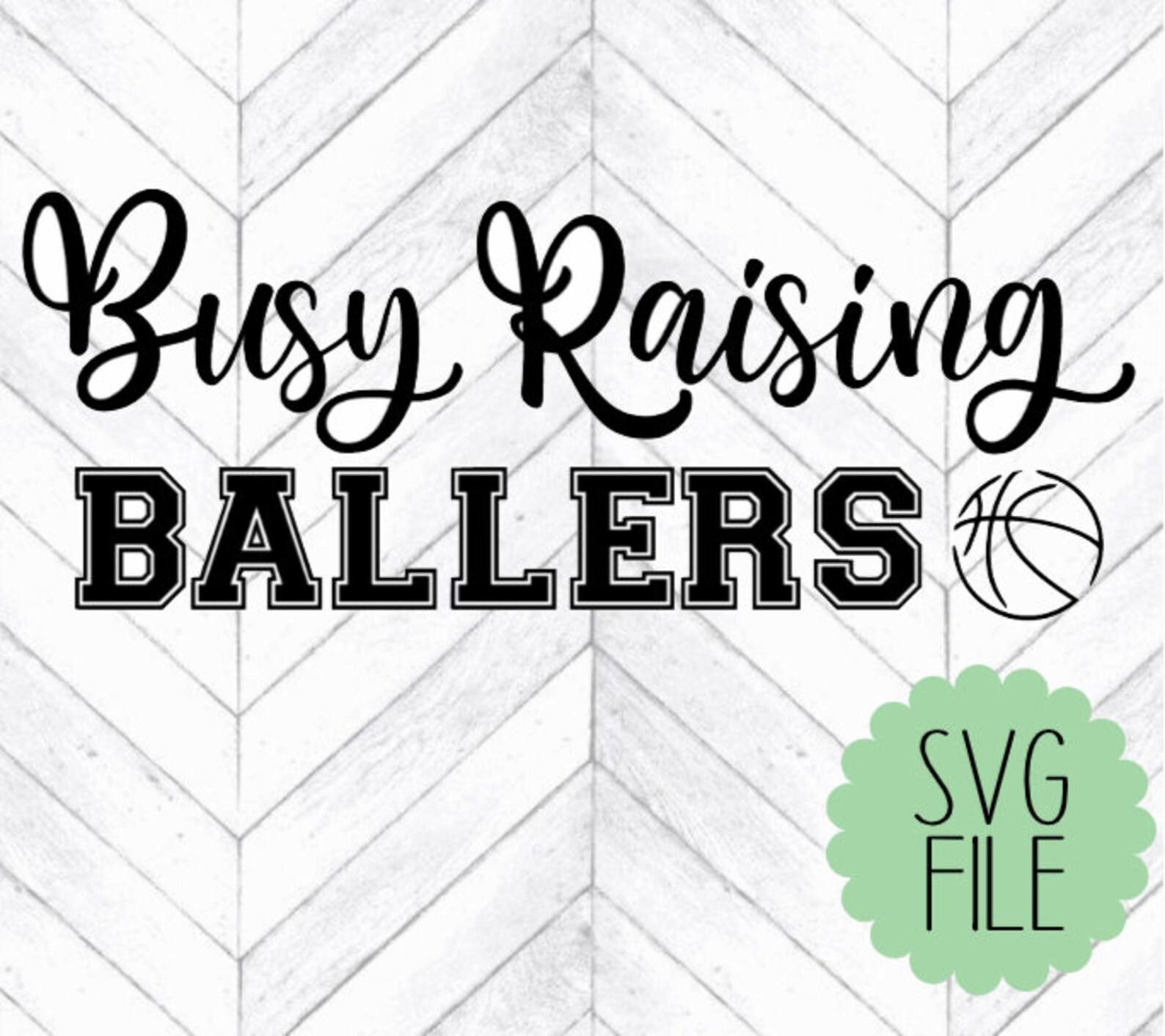 Busy Raising Baller Basketball Png - Etsy