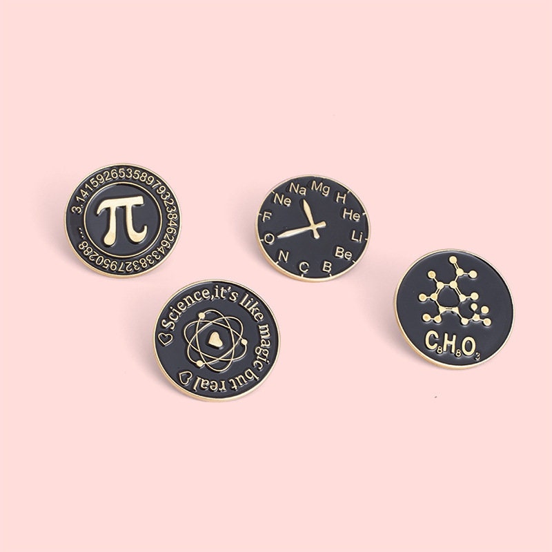 World Pin Science Lover's 3-Piece Chemistry Pin Set - Lapel, Hat & Tie ...