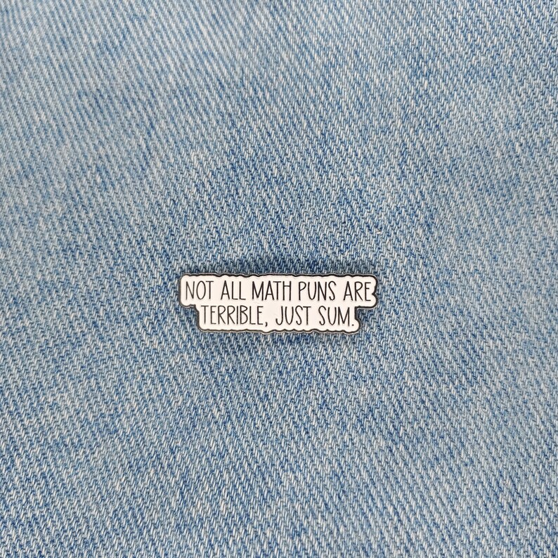 Tired Math Student Enamel Pin Math Enamel Pin Set - Etsy