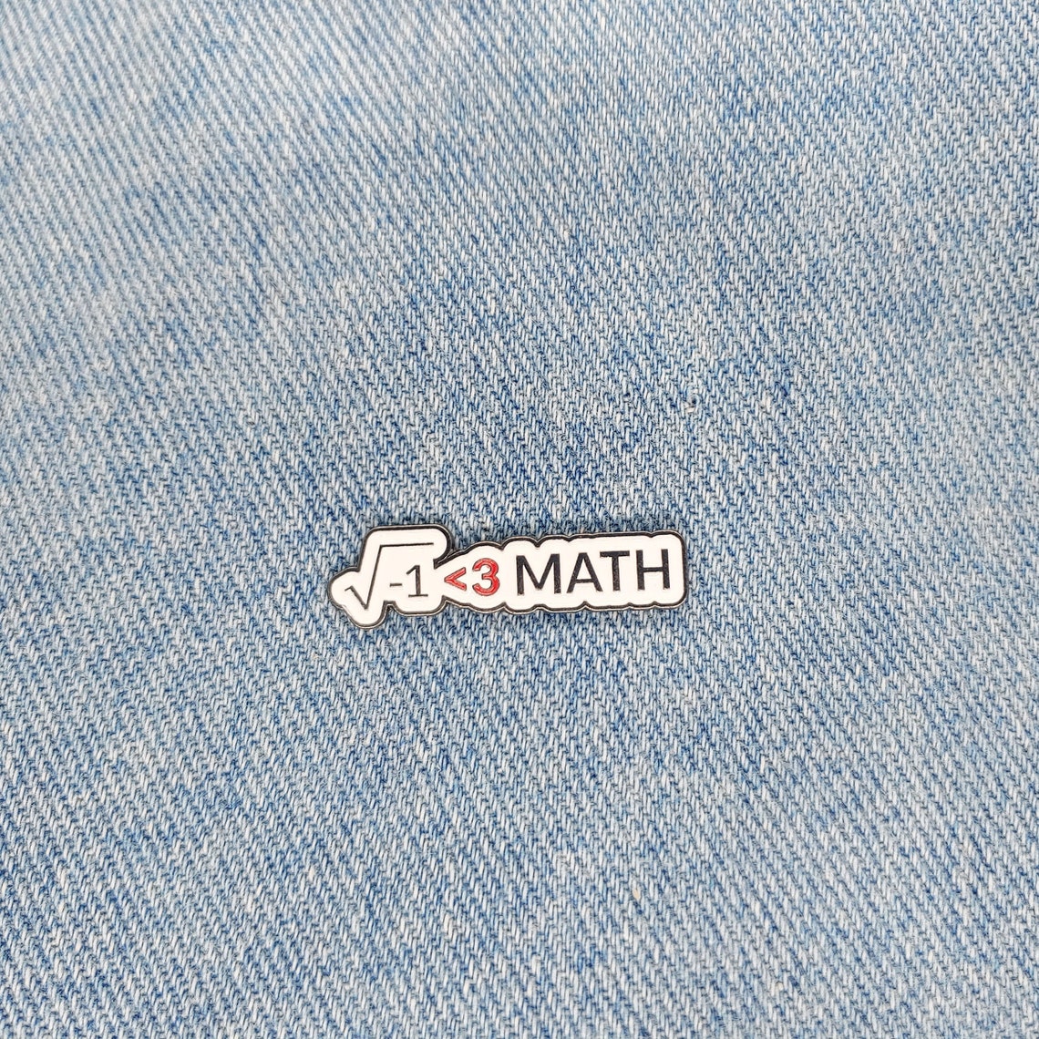 Tired Math Student Enamel Pin Math Enamel Pin Set - Etsy