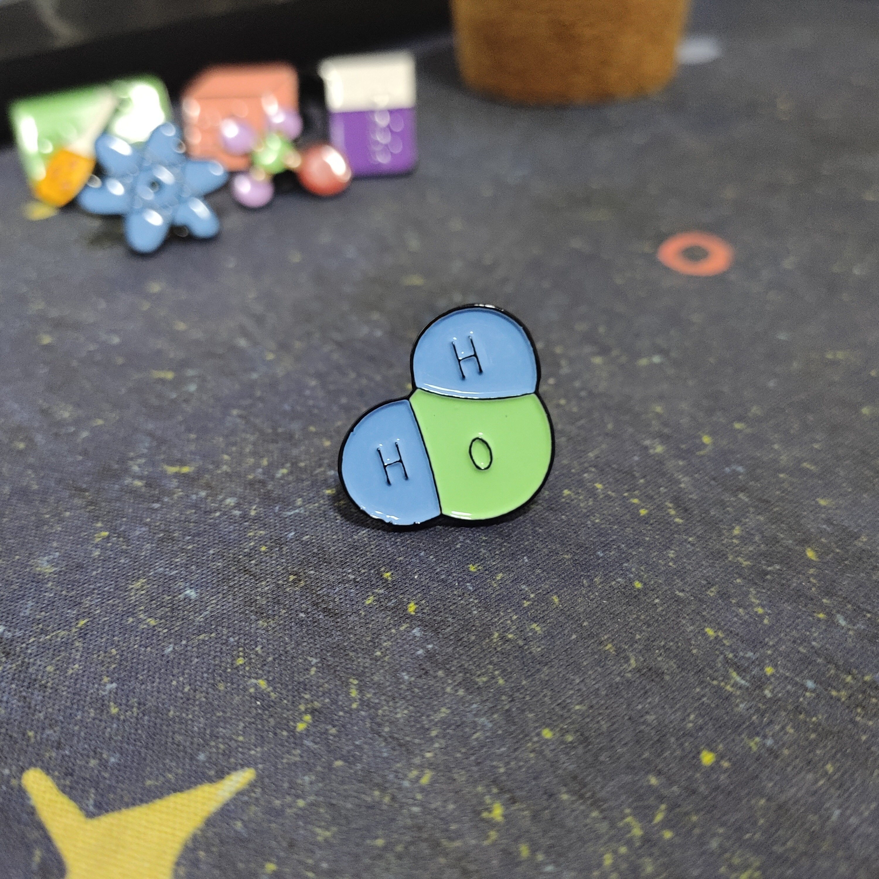 Chemistry Enamel Pins Chemist Pins Set | Etsy