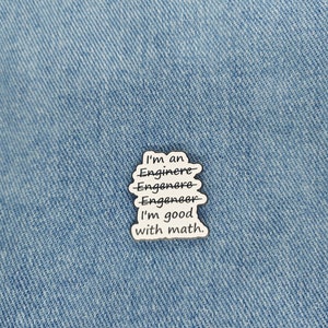 Tired Math Student Enamel Pin Math Enamel Pin Math Gifts - Etsy