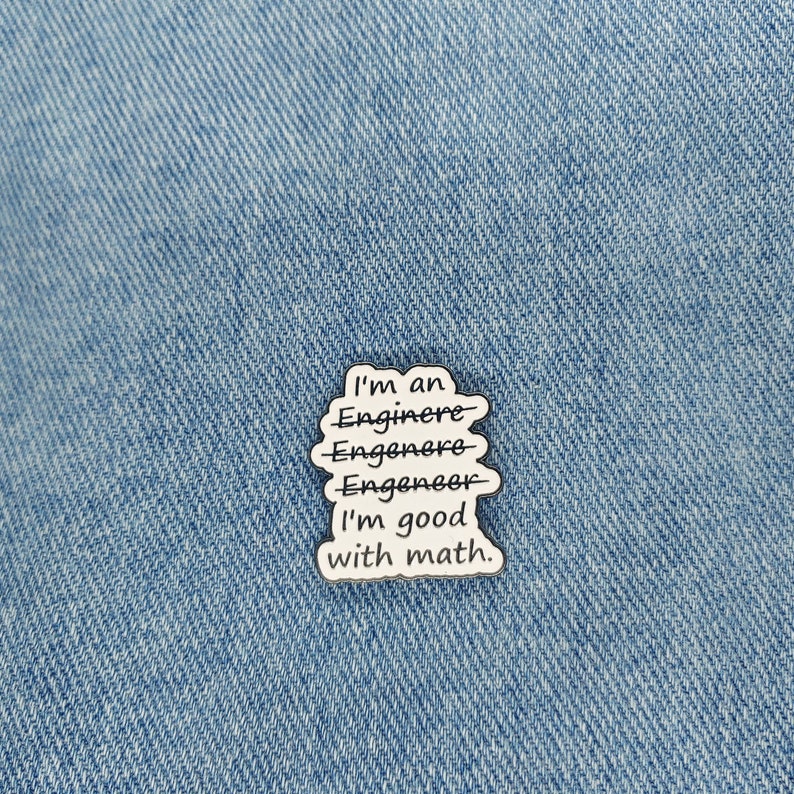 Tired Math Student Enamel Pin Math Enamel Pin Set - Etsy