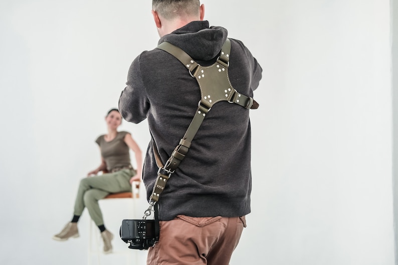Dual Camera Strap Personalized Adjustable Harness for DSLR or - Etsy