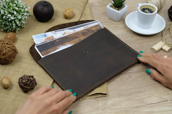 Classic Natural Leather Envelopes for 6x8 Prints 15x21cm - Etsy