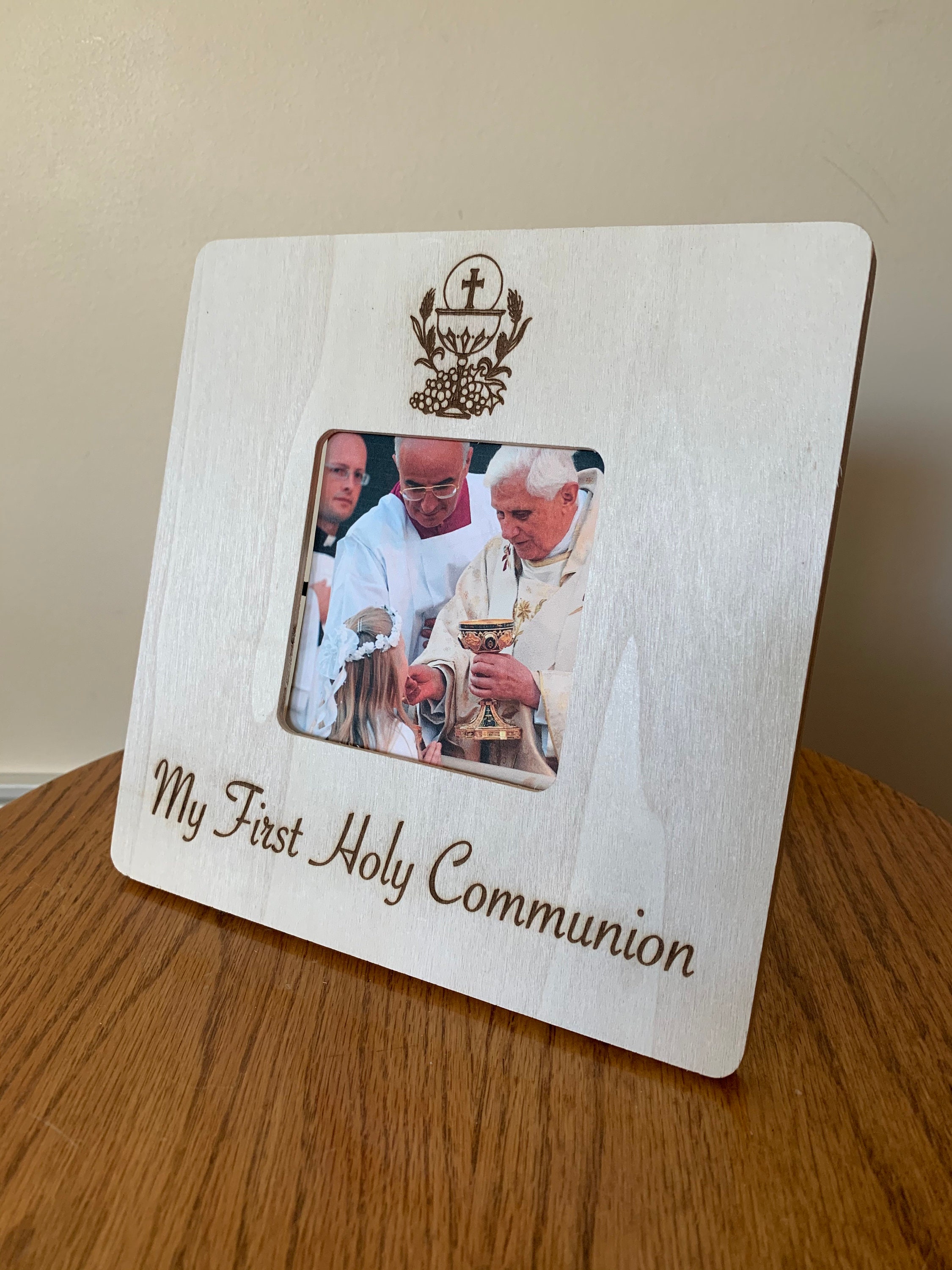 First Holy Communion Photo Frame - Etsy