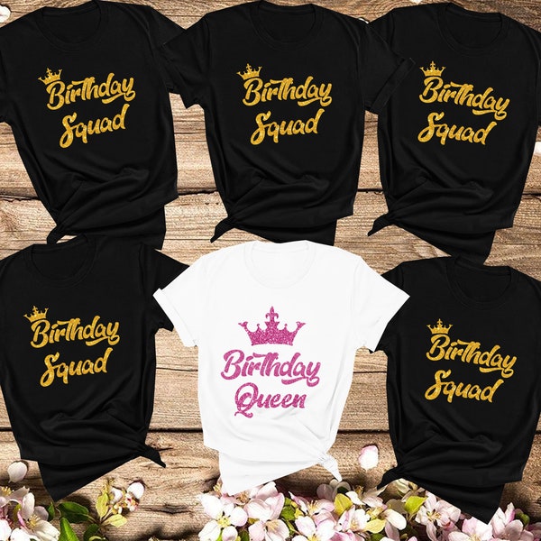 Birthday Squad Shirt - Etsy