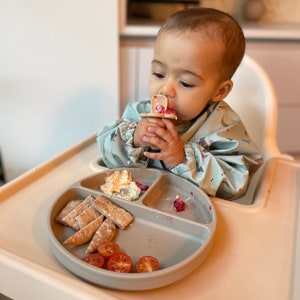 Minifolk Silicone Weaning Set Baby Weaning Set Toddler Suction Plate ...