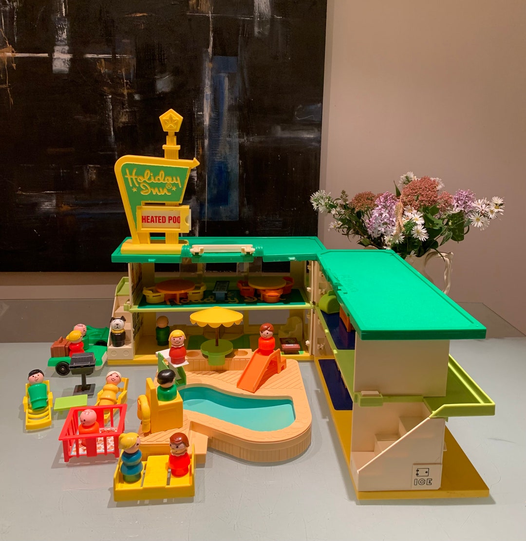 Vintage Playskool Holiday Inn & Fisher Price Little People - Etsy