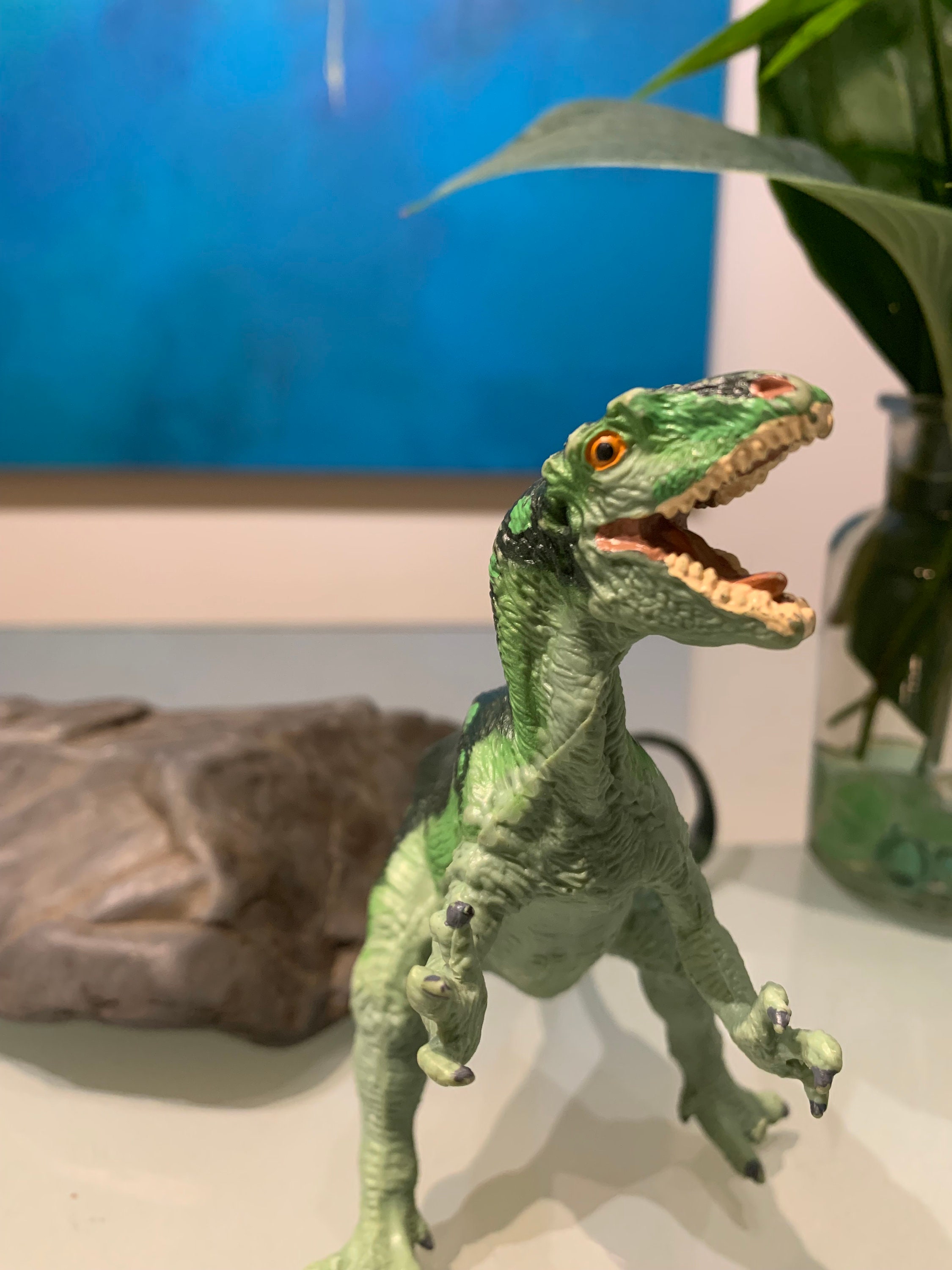 Vintage Safari LTD. Allosaurus. ROAR 1990. - Etsy Denmark