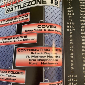 Vintage Comic YOUNGBLOOD Battlezone #1 & #2 by Image Comics. Near Mint ...