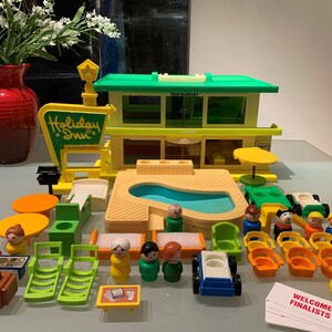 Vintage Playskool Holiday Inn & Fisher Price Little People - Etsy