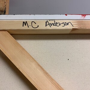 Original Acrylic Painting by M.C. Anderson Titled "constellation of Mod ...