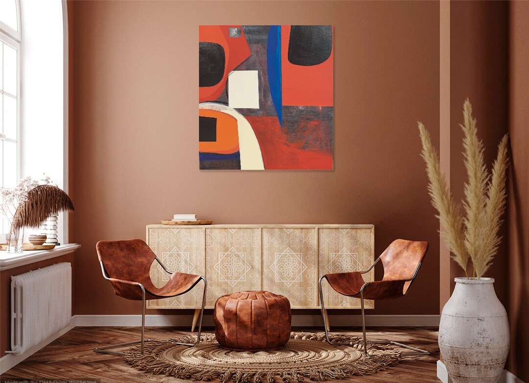 Original Acrylic Painting by M.C. Anderson Titled "constellation of Mod ...